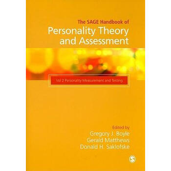 高被引The Sage Handbook of Personality Theory and
