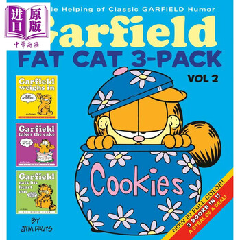 加菲猫漫画三合一合订本 英文Garfield Fat Cat 3-Pack 2Jim Davis