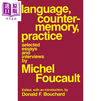 Language Counter Memory Practice 英文原版 M Foucalt