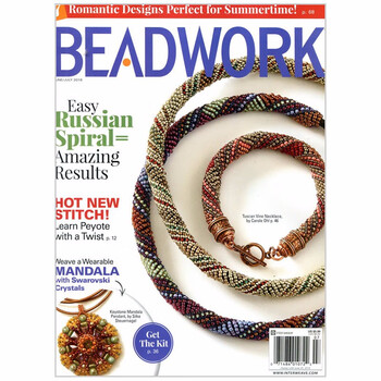 【包邮】【订阅】BEADWORK 手作首飾杂志 美国英文原版 年订6期