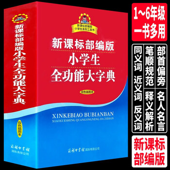 部编版小学生全功能大字典 2020多功能全笔顺笔画规范字典 新华小学生专用工具书汉语成语词字典