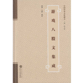 正版  游戏八股文集成  武汉大学出版社