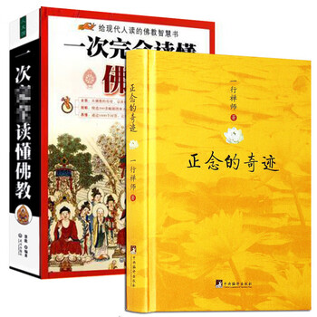 正版一次wan全读懂佛教+正念的奇迹 禅修 参禅打坐 佛学入门 书籍