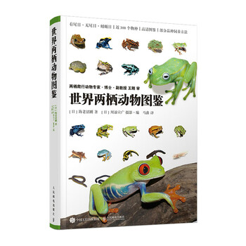 世界两栖动物图鉴 两栖动物百科大全 动物世界儿童百科 爬行动物鉴赏饲养指南
