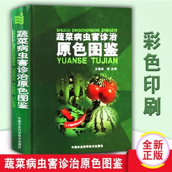 正版蔬菜病虫害诊治原色图鉴 蔬菜病虫害诊断与防治彩色图谱 蔬菜种植图谱 王恒亮主编 病虫害