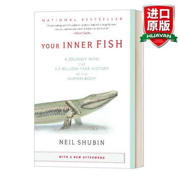 Your Inner Fish 英文原版 你是怎么来的 35亿年的人体之旅 英文版 进口英语原版书籍