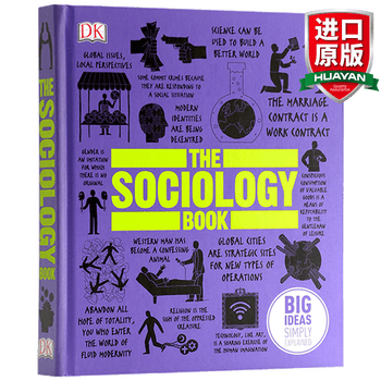 英文原版 DK社会学百科 The Sociology Book 人类的思想百科丛书