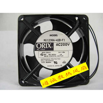 全新 东方 ORIX AC FAN MU1238A-42B-F1 AC200V 14/13W 散热风【图片 价格 品牌 报价】-京东