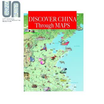 Discover China through Maps 港台原版 香港商务印书馆