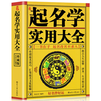 现货正版 中国起名学实用大全 姓名学五行四柱数理三才 取名好名字起名改名不求人 取名字宝宝取名书籍 起名字字典 畅销书籍