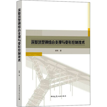 深基坑型钢组合支撑与变形控制技术 图书