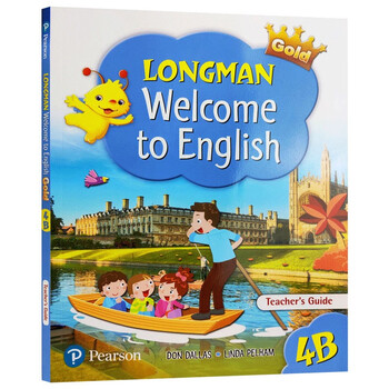 香港朗文小学英语教材 Longman Welcome to English Gold Teacher's Guide 4B四年级下学期 教师用书 英文原版教辅书籍