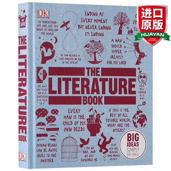 英文原版小说 DK文学百科 The Literature Book 人类的思想百科丛书 DK百科系列