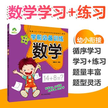 学前必备训练数学幼小衔接一日一练数学入学准备思维训练学前班幼儿园大班幼升小练习册阶梯试卷一年级必备借十法凑十法分解与组成