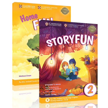 剑桥少儿英语YLE考试教材Storyfun for Starters 2级别学生书+练习册