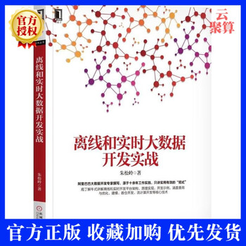 【官方正版】 离线和实时大数据开发实战 朱松岭   大数据处理技术书籍 离线实时开发平台架构 原理实