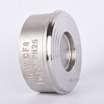 201/304不锈钢阀门H71W-16P/25P对夹式H71止回阀4分6分1寸DN32 304 DN50(2'')【图片 价格 品牌 报价】-京东