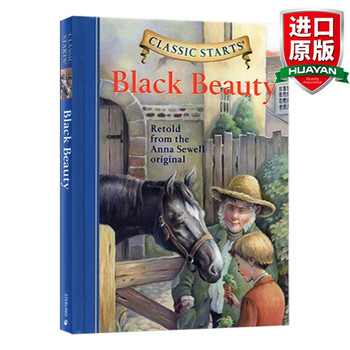 英文原版 开始读经典 黑骏马 Classic Starts Black Beauty 英文版儿童文学