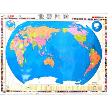 中国地图+世界地图套装（套装共2册）