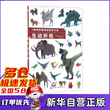 生动折纸(1张纸折叠而成的艺术品)