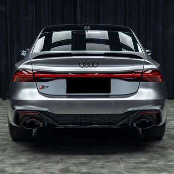 铂蝶适用2019-2024款新奥迪A7 S7 RS7改装A7L汽车专用改装免打孔尾翼 碳纤维 奥迪A7L【图片 价格 品牌 报价】-京东