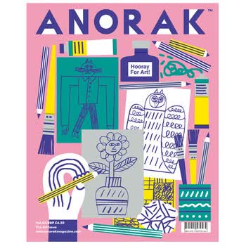 订阅 Anorak 英国英文原版 儿童杂志 年订4期