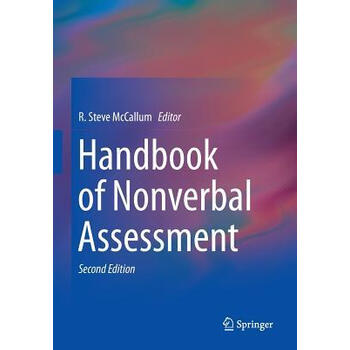 高被引Handbook of Nonverbal Assessment