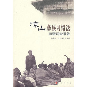 梁山彝族习惯法 陈金全 9787010073118