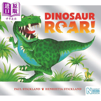 Dinosaur Roar!  英文原版 Henrietta Stickland Macmillan
