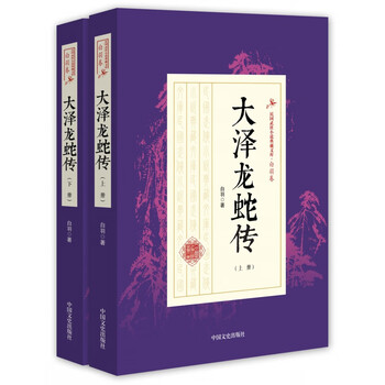 大泽龙蛇传(上下)/民国武侠小说典藏文库