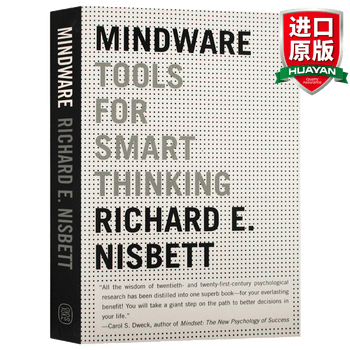 英文原版 逻辑思维 Mindware:Tools for Smart Thinking