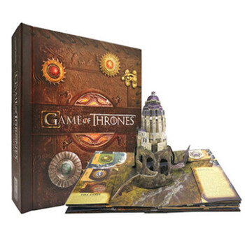Game of Thrones权力的游戏3D立体书 英文原版冰与火之歌礼品生日礼物周边大型立体场
