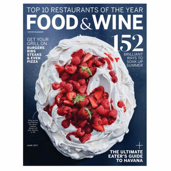 【包邮】订阅Food & Wine 美国英文原版 美食与美酒杂志 年订12期