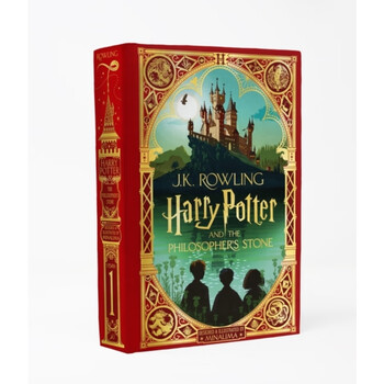 哈利波特与魔法石MinaLima版 彩页互动 英文进口原版 /Harry Potter and the Philosopher's Stone MinaLima Edition