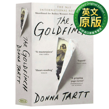 金翅雀 英文原版小说 The Goldfinch