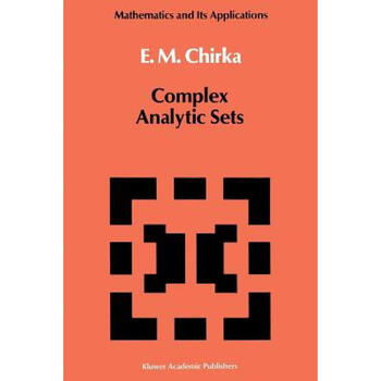 Complex Analytic Sets