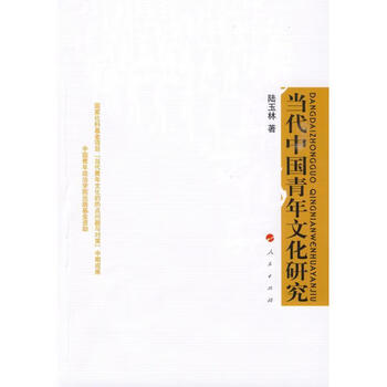 当代中国青年文化研究 陆玉林【正版书】