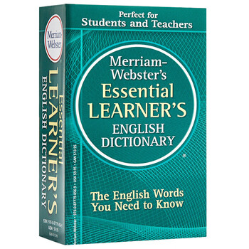 韦氏基础英语词典 Merriam Webster's Essential Learner's English Dictionary 英文原版英英字典 进口参考工具书