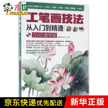 工笔画技法从入门到精通(附光盘DVD教学版)