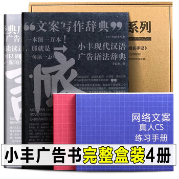 【赠网络文案真人CS练习手册】小丰现代汉语广告语法辞典 小丰广告创作系列 丰信东 广告人成长手记