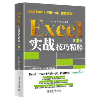 Excel 实战技巧精粹 Excel Home 第2版 新书