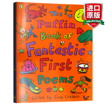 英文原版 诗歌集 The Puffin Book of Fantastic First Poems