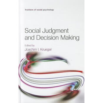 高被引Social Judgment and Decision Making