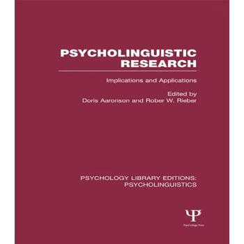 Psycholinguistic Research (Ple: Psycholinguisti