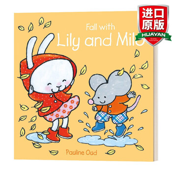 Fall with Lily and Milo 英文原版 莉莉和米洛的秋天 精装 英文版 进口英语原版书籍