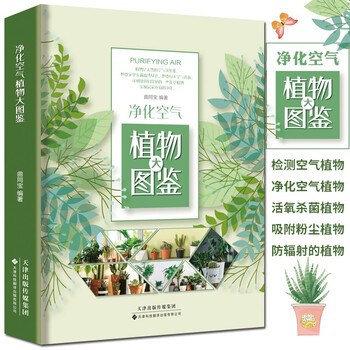 净化空气植物大图鉴 曲同宝 植物功效解读习性介绍 园艺书籍阳台卧室养花书园林绿化植物大全常见多肉植物