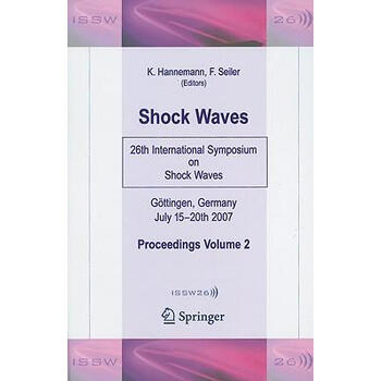 Shock Waves: 26th International Symposium on Sh