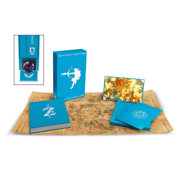 塞尔达传说 荒野之息设定集 豪华版 英文原版 The Legend of Zelda 精装 玻璃黑马