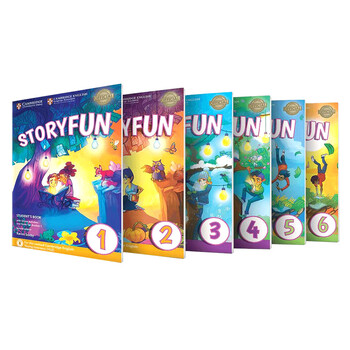 剑桥少儿英语YLE考试教材Storyfun第二版学生书+练习册全套1-6级别12册