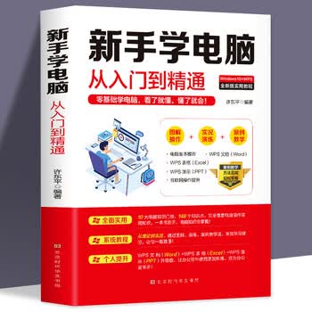 新手学电脑从入门到精通 零基础word excel ppt计算机基础知识书籍计算机应用基础offi